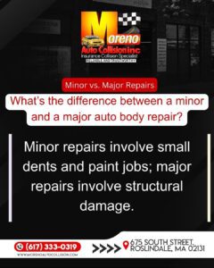 Minor vs. Major Auto Body Repairs: What You Need to Know – Moreno Auto ...